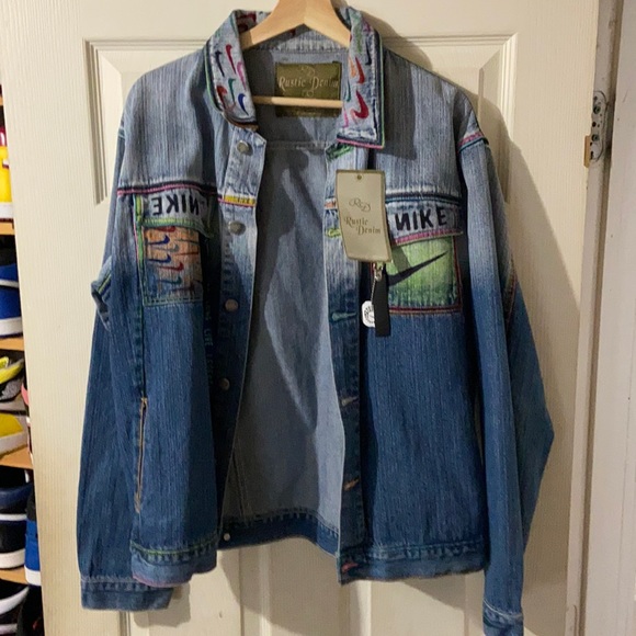 Jackets & Coats | Custom Rustic Denim Jean Jacket | Poshmark